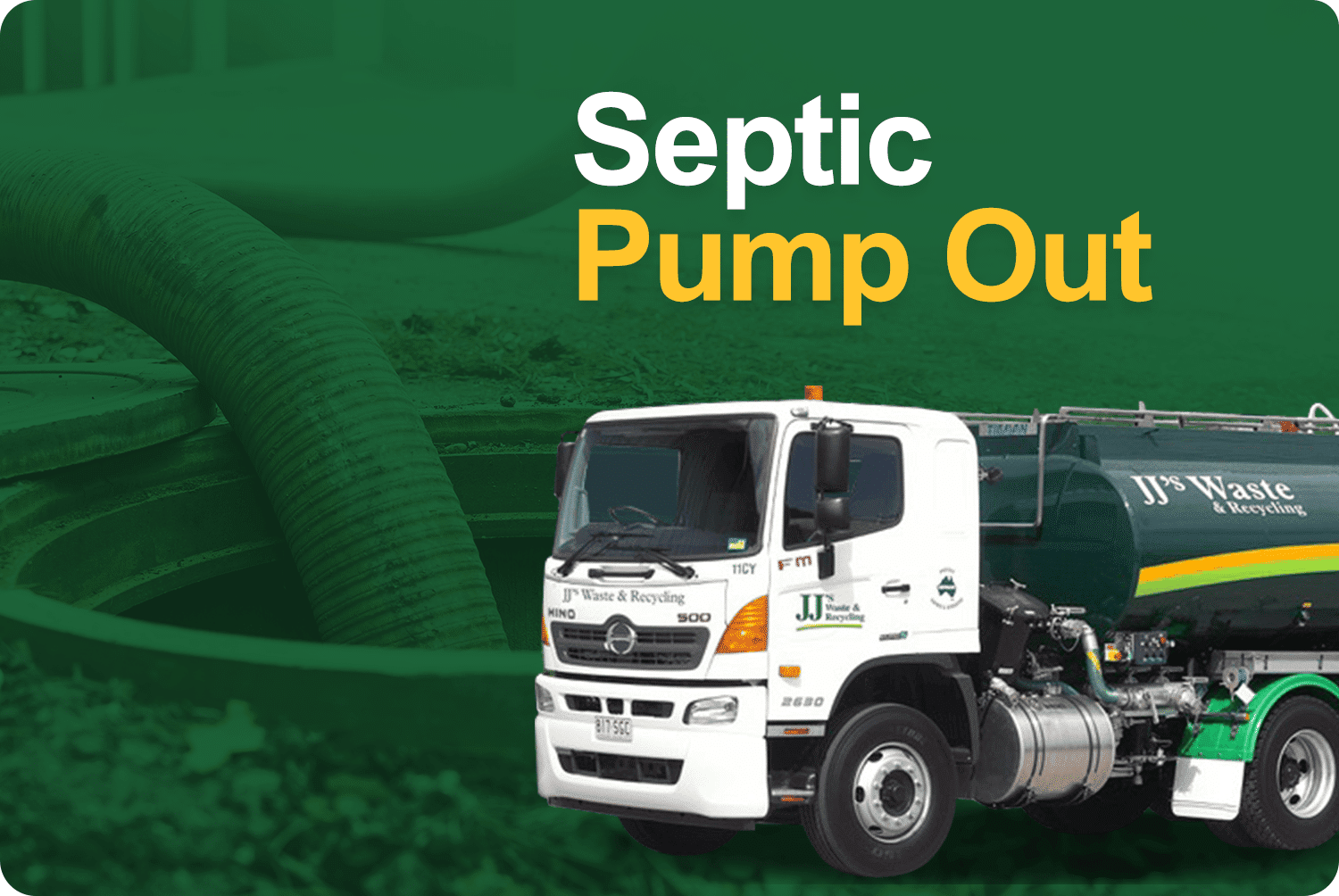 Septic Waste - JJ's Waste & Recycling